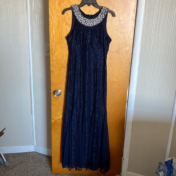 R&M Richards | Dresses | Rm Richards Womens Beaded Pearls Dress | Poshmark